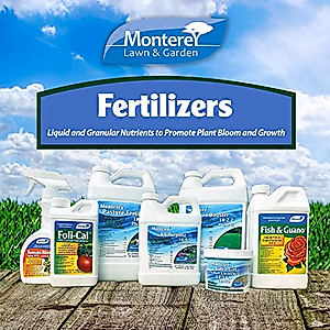 Monterey LG 7265 Fish & Guano Liquid Plant Fertilizer for Transplants and Flowers, 32 oz