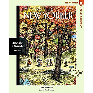 New York Puzzle Company - New Yorker Leaf Peepers - 1000 Piece Jigsaw Puzzle