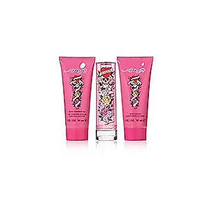 Ed Hardy Women's Fragrance 3 Piece Gift Set, 1.7 fl. oz. Eau de Parfum