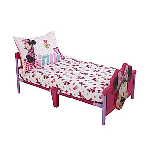 Disney Minnie Mouse 2 Pack Toddler Sheet and Pillowcase Set