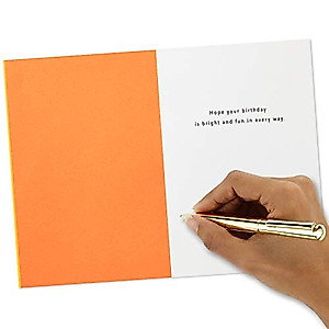 Hallmark Signature Birthday Card (Confetti Balloon Animal)