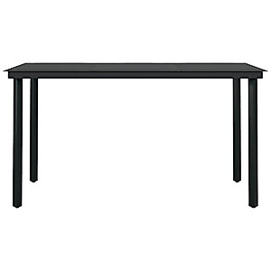 WHOPBXGAD 7 Piece Patio Dining Set Lawn Furniture,Patio Furniture Sets,Patio furnitureSui for patios, Gardens, lawns, Balconies, Poolside,Brown