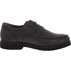 Apex Men's Lexington Moc Toe Oxford Sneaker, Brown, 8.5 Medium US