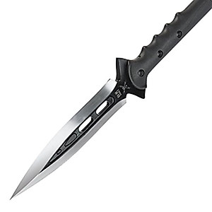 M48 Kommando Talon Survival Spear | 44 1/8" Overall Length | 8" Stainless Steel Blade | Includes Vortec Sheath | Fiberglass Reinforced Handle