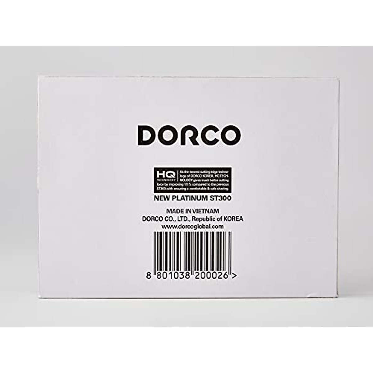 Dorco ST300 Platinum Extra Double Edge Razor Blades - 100 Ct