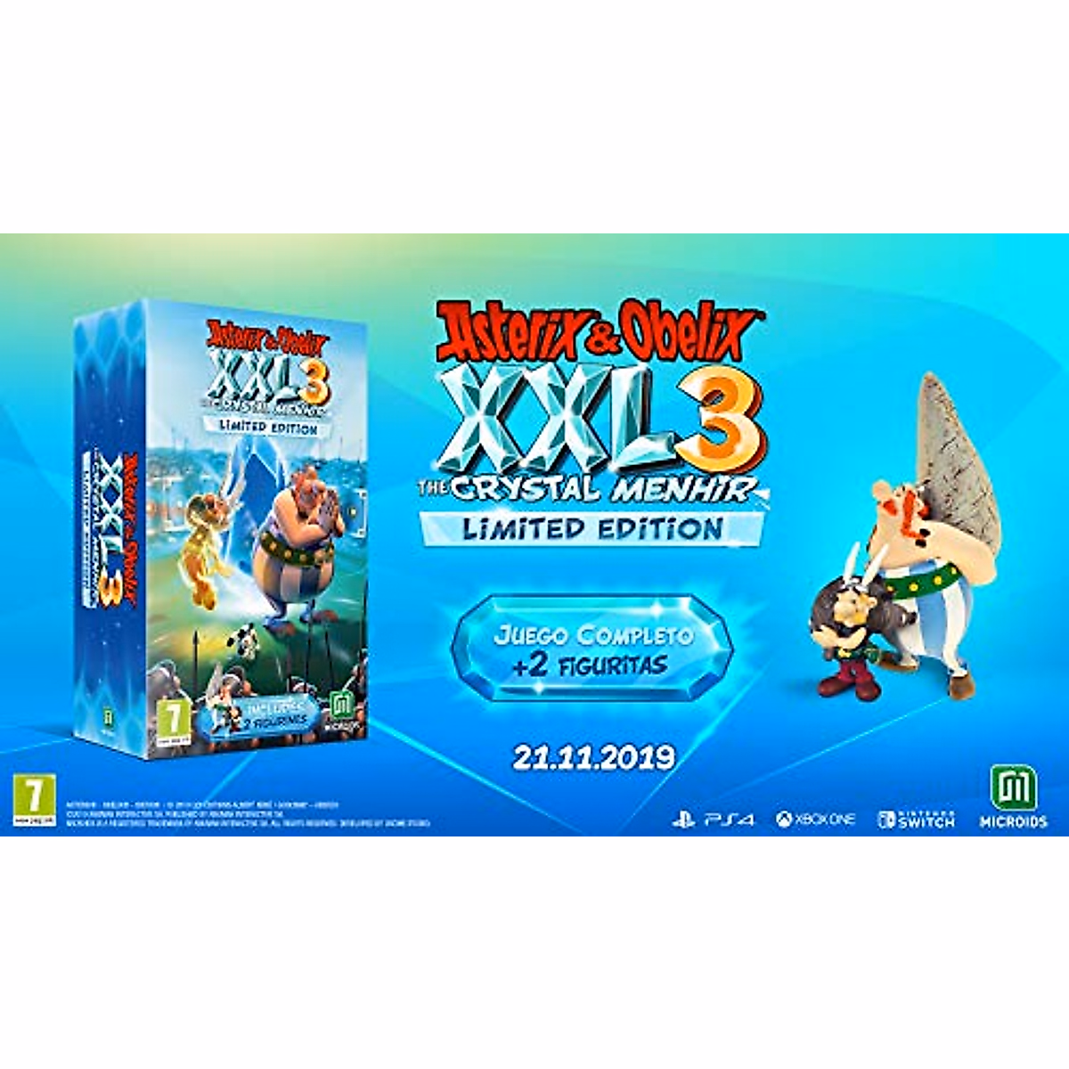 Asterix & Obelix XXL 3: The Crystal Menhir - PlayStation 4 (PS4)