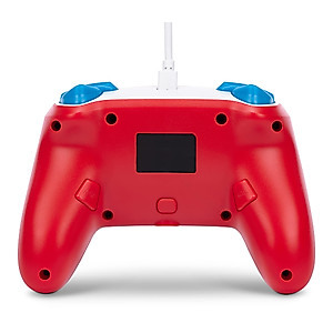 PowerA Enhanced Wired Controller for Nintendo Switch - Woo-hoo! Mario, Gamepad, game controller, wired controller, officially licensed