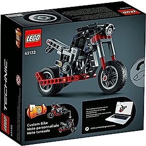 LEGO Technic Motorcycle to Adventure Bike Building Kit 42132, 2 in 1 Model Motorcycle Toy, Birthday Gift for Kids, Boys and Girls