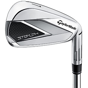 TaylorMade Stealth Iron Set Mens Righthanded,Red