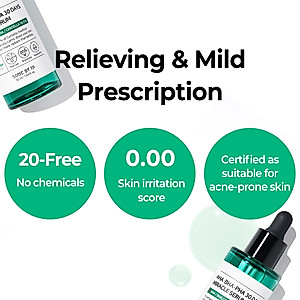 SOME BY MI AHA BHA PHA 30 Days Miracle Serum / 1.69Oz, 50ml / Made from Tea tree Leaf Water for Sensitive Skin/Sebum, Blemish Care and Remove Dead Cells/Facial Skin Care
