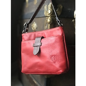 LaGaksta Lilly Mini Crossbody Bag (Red Brown)