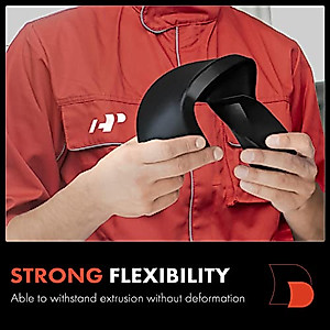 A-Premium Set of 4PCS Mud Flaps Splash Guards Mudguards Mudflaps with Hardware Kits Accessory Compatible with Ford F-150, 2015-2020 Pickup, (W/o Fender Flares), Black Color, Front LH RH and Rear LH RH