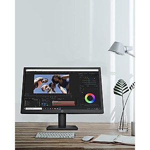 HP V223ve FHD Monitor, 1080p VA Display,75Hz Refresh Rate, 21.5-inch Computer Screen,TÜV certified Low Blue Light Mode, Ergonomic Tilt,3000:1 Contrast Ratio,HDMI & VGA Ports,VESA Mounting (2021),Black