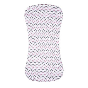 6 Pack Cotton Baby Burp Cloths Extra Absorbent Soft for Baby Boys and Girls (Pink02)