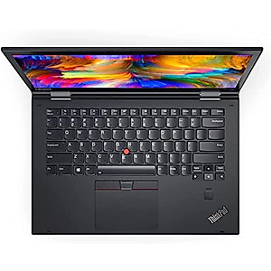 Lenovo ThinkPad X1 Yoga (Gen 2) Intel Core i7-7600U 2.8Ghz 2-in-1 Laptop, 16GB RAM, 256GB SSD, 14" FHD 1080p, Thunderbolt 3 USB-C, Webcam, Windows 10 Pro (Renewed)