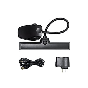 Karlling Portable Clip On Adjustable Neck 9 LEDs Music Stand Light Piano Orchestra Lamp Reading Light USB Book Lights