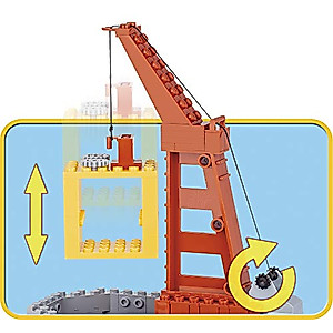 COBI 1674 Action Town - Heavy Machinery (510 Pcs) Toy, red