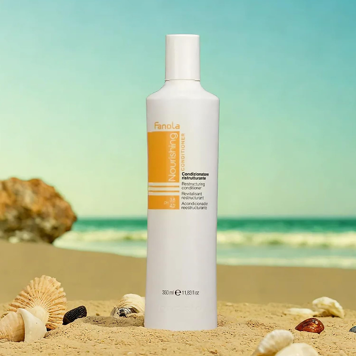 Fanola Nutri Care Restructuring Conditioner 11.8 oz - Deep Protein Conditioner for Dry, Damaged, or Chemically Treated Hair - Hydrating & Moisturizing Conditioning Formula for Soft and Silky Hair