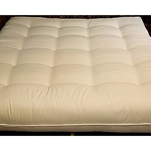 Cotton Cloud Natural Beds and Furniture Pearl Twin Size Bed Mattress
