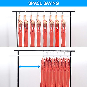 Wire Hangers 50 Pack Coat Hangers Strong Heavy Duty Metal Hangers 16.5 Inch Ultra Thin Space Saving Clothes Hangers by TIMMY