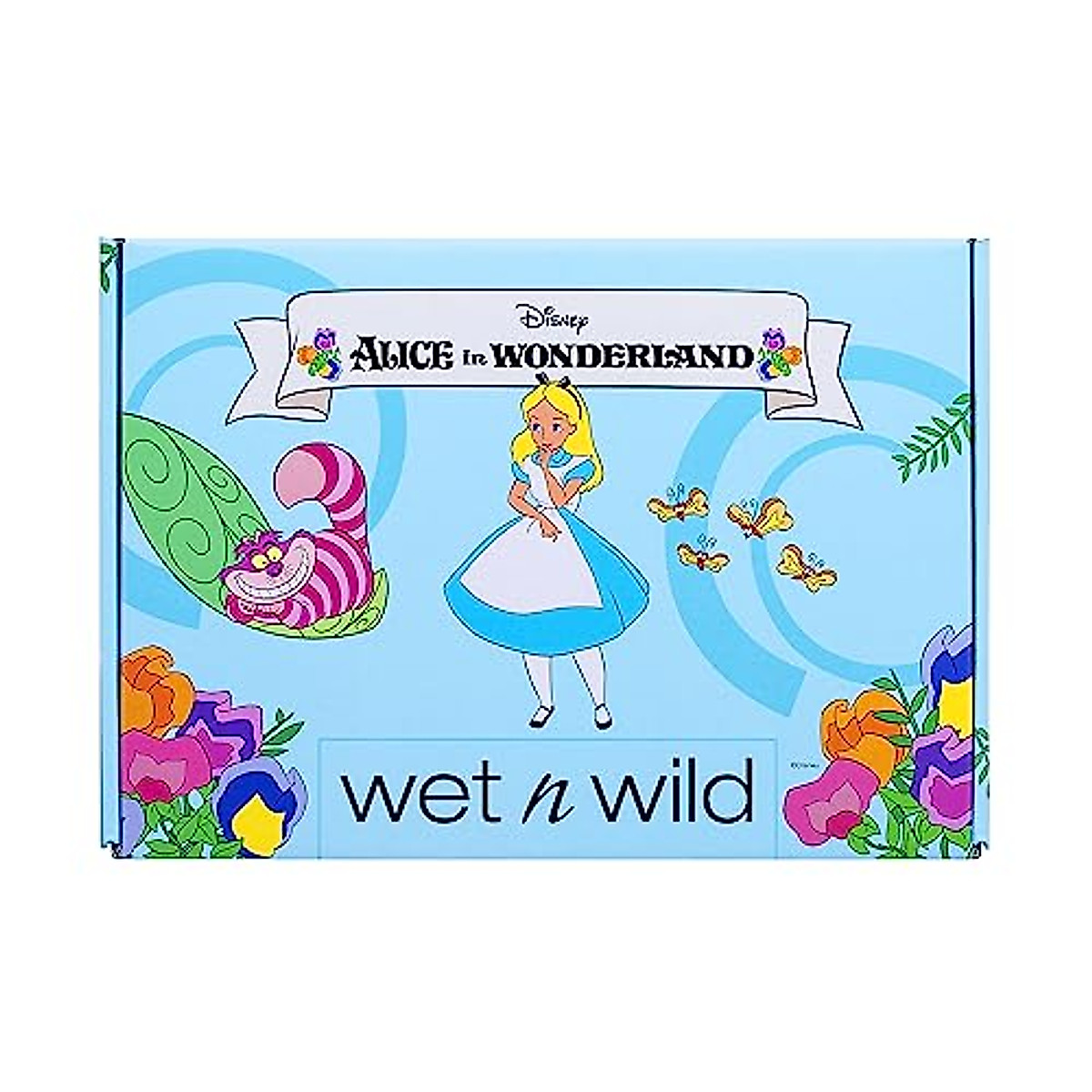 wet n wild Alice in Wonderland Limited Edition PR Box - Makeup Set with Brushes, Palettes & Curious Colors