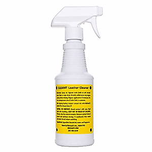 Obenauf's Cleanit Leather Cleaner - Natural Plant Oil Leather Cleaner for Boots, Furniture and Car Interior - Safe and Gentle Non-Detergent Oil Liquid Soap - Ready-to-use 16oz Spray Bottle