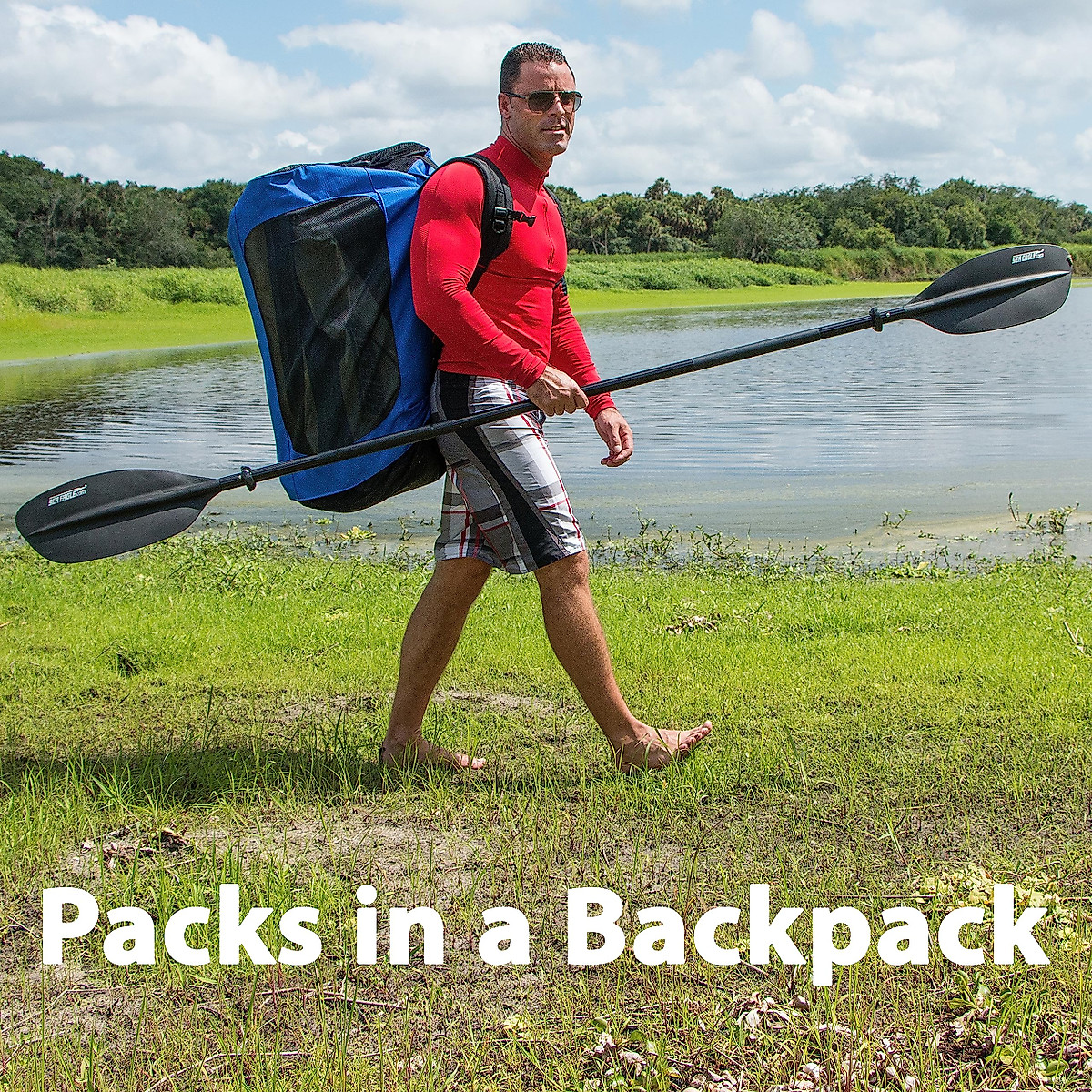 Sea Eagle Razorlite 473rl Inflatable Kayak Pro Carbon Tandem Package