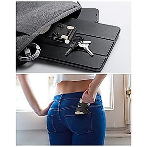 Vlatuo Cell Phone Stand,Foldable Mobile Aluminum Desktop Phone Holder,Adjustable Phone Dock Cradle,Compatible with iPhone 14 13 12 10 Max Pro Xr Xs Plus ipad Mini Samsung Galaxy (Black)