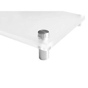 Missartist 11x14 Wall Mount Acrylic Picture Frame Double Panel Floating Frameless Acrylic Photo Frame Certificate Document Frame Display (11 x 14)