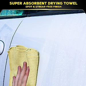 Meguiar's X2000 Water Magnet Microfiber Drying Towel, 22" x 30" - 1 Towel