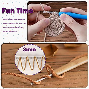 1 PCS 200g Sky Blue 100% Cotton Yarn Hollow Knitted Crochet Yarn,164 Yards Fabric Yarn Round Rope Yarn for DIY Handbag Purse Basket Cushion Crochet Bag