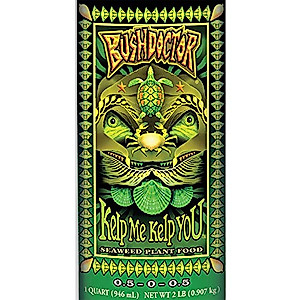 Fox Farm 732934 FoxFarm Bushdoctor Kelp You Fertilizer, 1 Quart, Clear