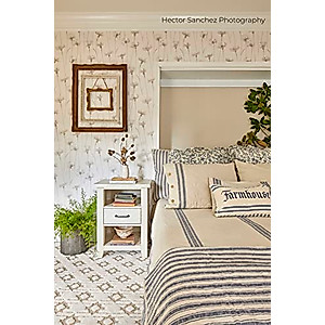 Piper Classics Market Place Blue Ticking Stripe Twin Quilt