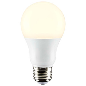 Satco 8.8-Watt LED E26 Light Bulb, 2700K, 25000 Hour Rating, Dimmable White