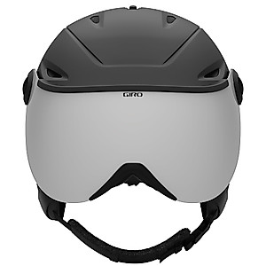 Giro Essence Mips Ski Helmet - Snowboard Helmet for Women & Youth with Integrated Shield/Visor - Matte Black - M (55.5-59cm)