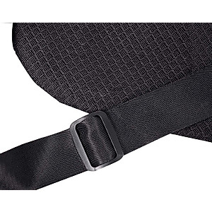 Solmyr Arm Sling for Broken Fractured Bones Elbow Wrist, Adjustable Shoulder Immobilizer & Rotator Cuff Support Brace, Split Strap and Waistband, Universal for Left and Right Arms, Men and Women(L)