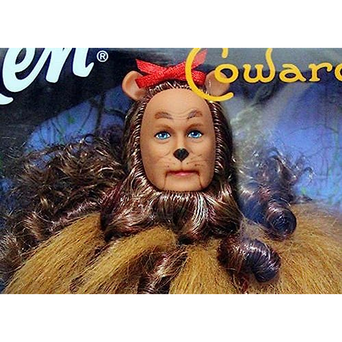 Barbie Ken as the Cowardly Lion in the Wizard of Oz