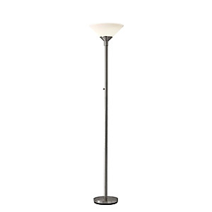 Adesso 7500-22 Floor lamp Aries 300W Torchiere, 73 in, White