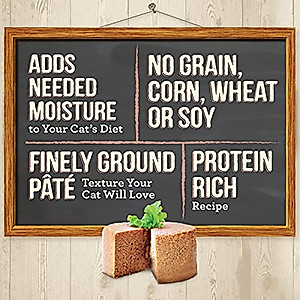 Merrick Purrfect Bistro Grain Free, 3 oz, Duck Pate - Pack of 24