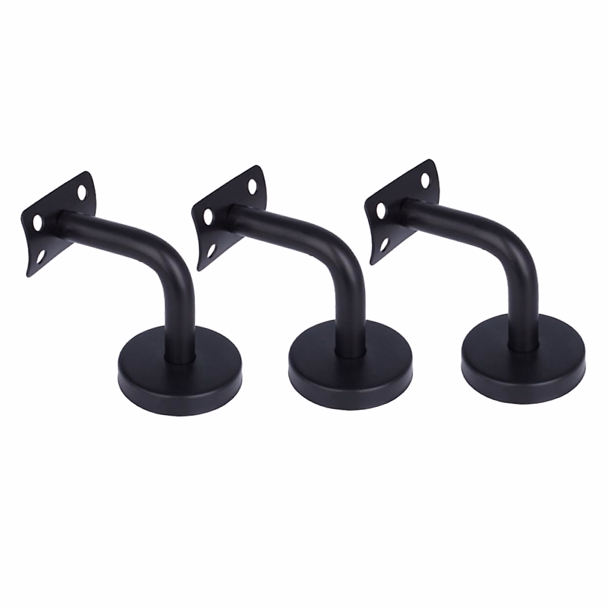 3pcs Handrail Bracket Stair Rail Bracket Bannister Bracket Bannister Support Handrail Support