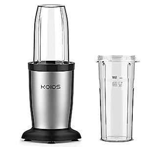 KOIOS 850W Smoothie Blender with Extra 20oz Cup for Shakes and Smoothies, 12 Pieces Personal Blenders for Kitchen Ice,