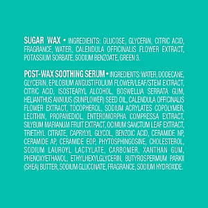 Schick Hydro Silk Sugar Wax Roller for Body + Pubic, Roll On Body Wax Kit, Soft , Hair Removal Wax, Bikini Line Hair Removal