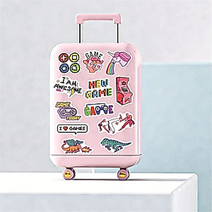 Game Stickers, 50PCs, Gaming Aesthetic Vinyl Waterproof Decals, Game Playing Stickers for Hydro Flask, Laptop, Water Bottle, Stickers for Kids, Toddlers, Teens, Girls, Car, Helmet Stickers Game