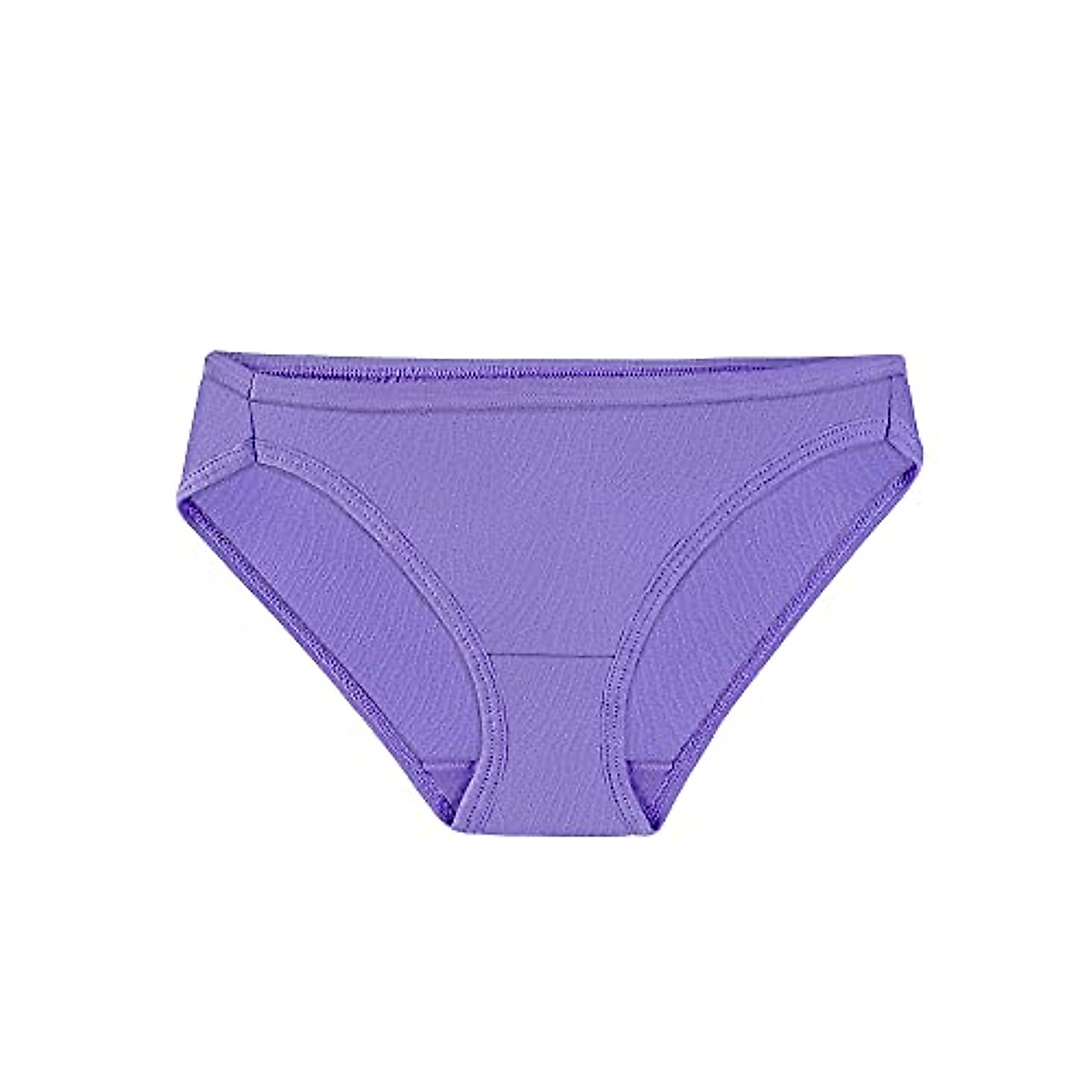 Fruit of the Loom Girls' Big Cotton Bikini Underwear Multipacks, 10 Pack-Fashion Assorted, 12