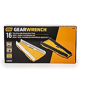 GEARWRENCH 2 Pc. Reversible Wrench Rack, 16 Slot - 83121