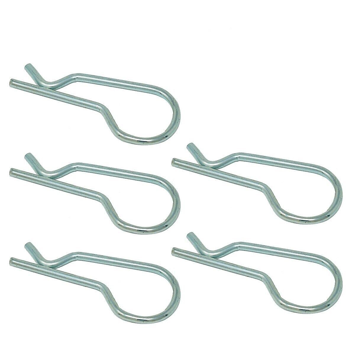 MaxLLTo 5-Pack Replacement 91965K-1 Snow Plow Pin Unimount Hairpin Cotter for SnowDogg Boss Western Blizzard Snow Plows (5/32" x 3-3/4")