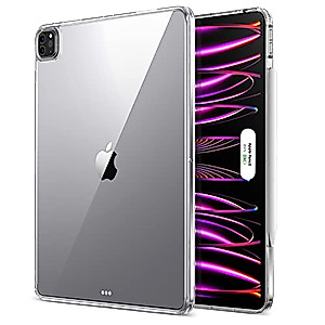 ESR for iPad Pro 12.9 Case, 12.9 inch iPad Pro case (2022/2021, 6th/5th Generation), Thin and Lightweight, Yellowing Resistant, Hard Back, Supports Pencil 2, Classic Series, Clear