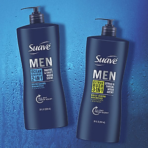 Suave 2 in 1 Shampoo and Conditioner Ocean Charge 28 oz