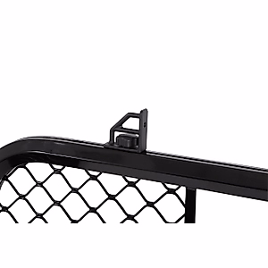Dee Zee DZ95050RB Gloss Black Aluminum Mesh Cab Rack