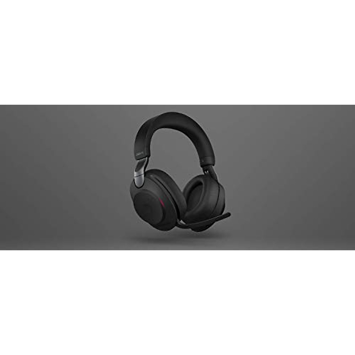 Jabra Evolve2 85 USB-C Stereo Headset with Charging Stand, UC Optimized, Leading Wireless Performance with Advanced Noise-Cancelling Microphone, All Day Battery - Black